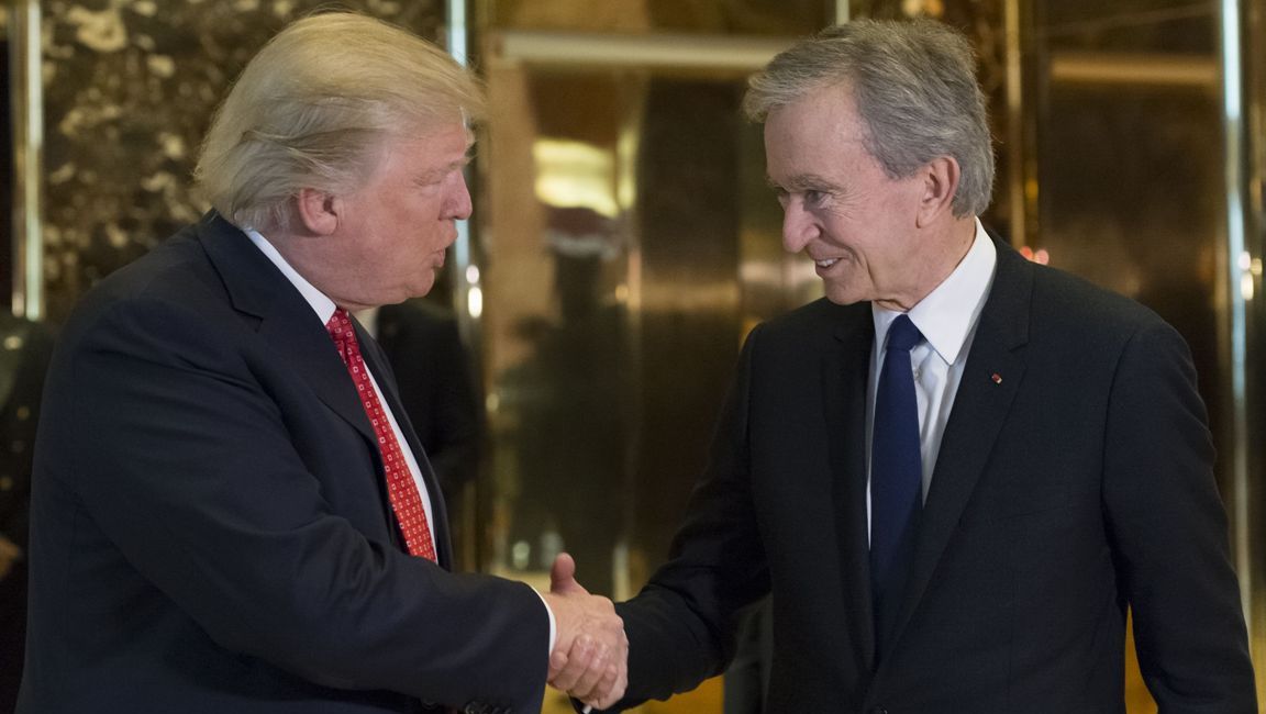 Louis Vuitton, Trump e Arnault inaugurano la manifattura in Texas ...