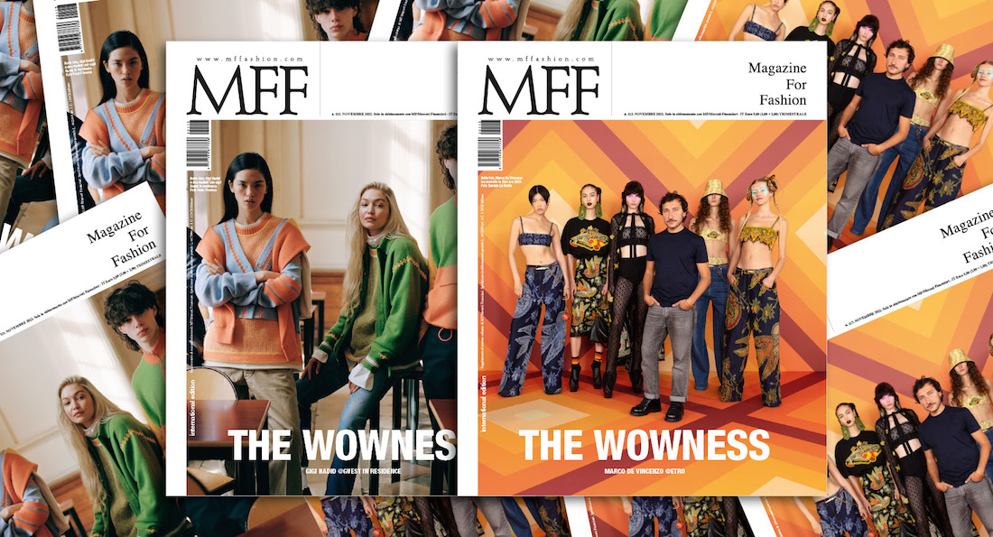 MFF-Magazine For Fashion 113 celebra i nuovi inizi di Etro e Gigi Hadid ...
