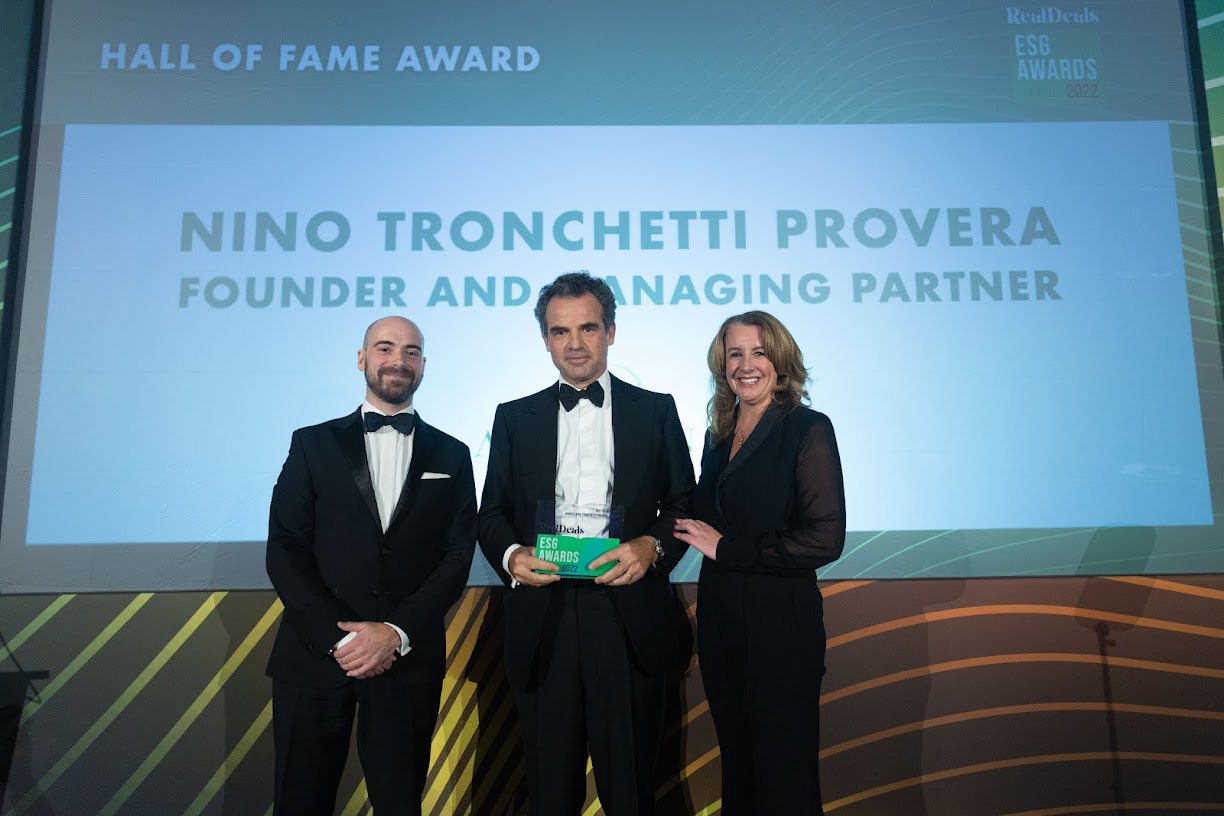Ambienta, Nino Tronchetti Provera riceve il premio Hall of Fame Award ...