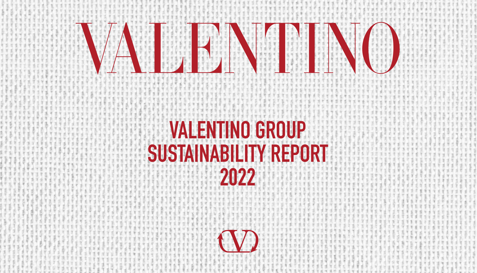 Valentino lancia il suo primo bilancio di sostenibilità, incentrato sui ...