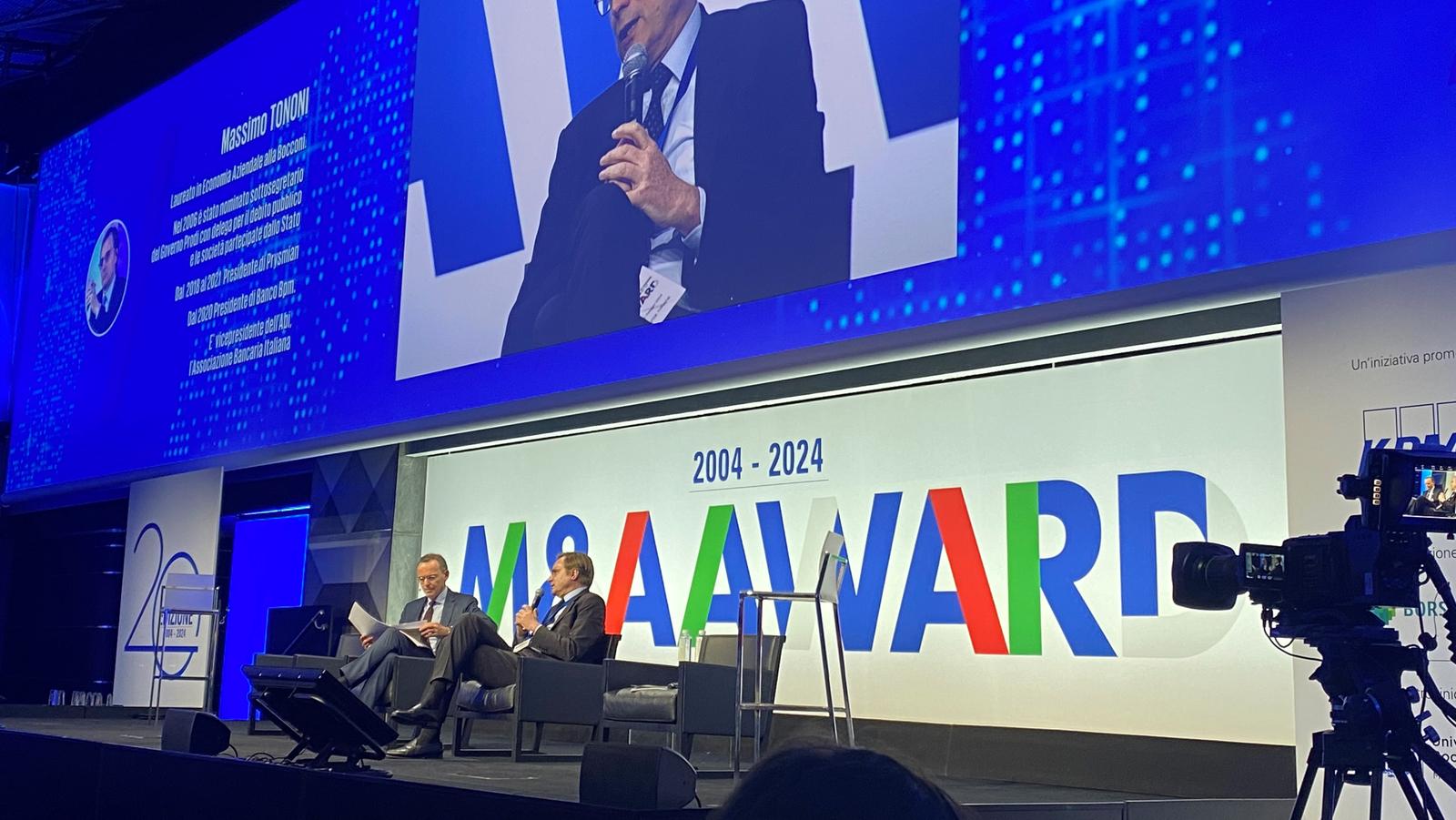 M&A Award compie 20 anni: ecco i premiati a Palazzo Mezzanotte. Il ...