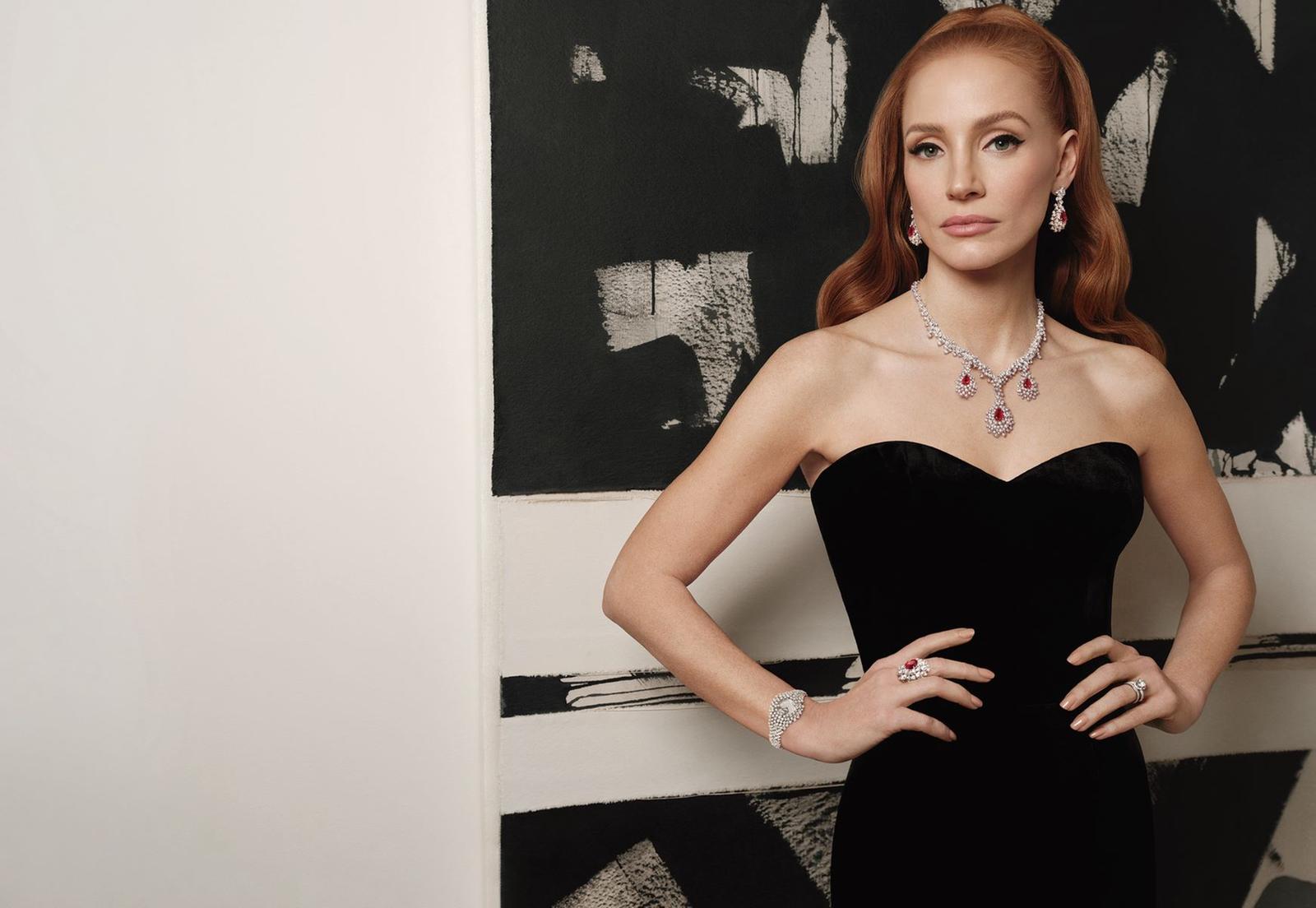 Jessica Chastain interpreta la donna Damiani nella nuova campagna ...
