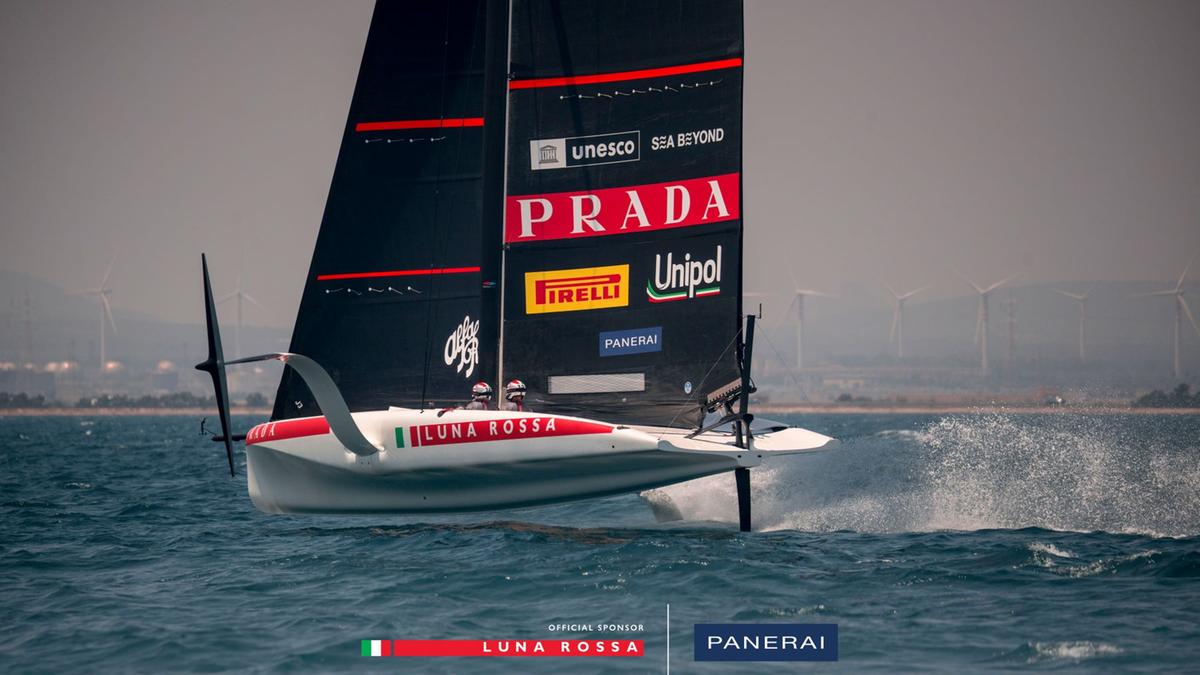 Panerai torna al fianco di Luna rossa Prada Pirelli per la 38ª America ...